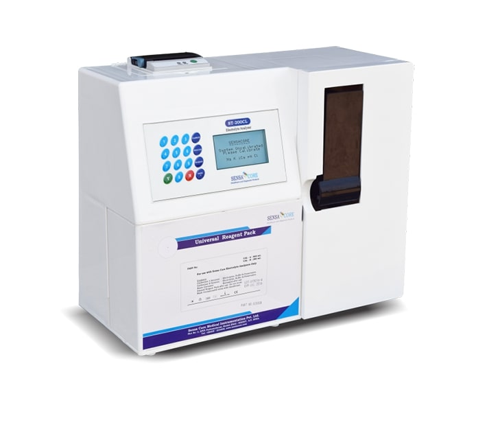 Electrolyte Analyzer | ST 200 CL | Manufacturer | Sensa Core